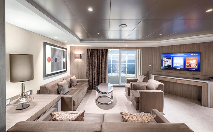 Cabins & Suites - MSC Euribia Cruise Ship | MSC Cruises